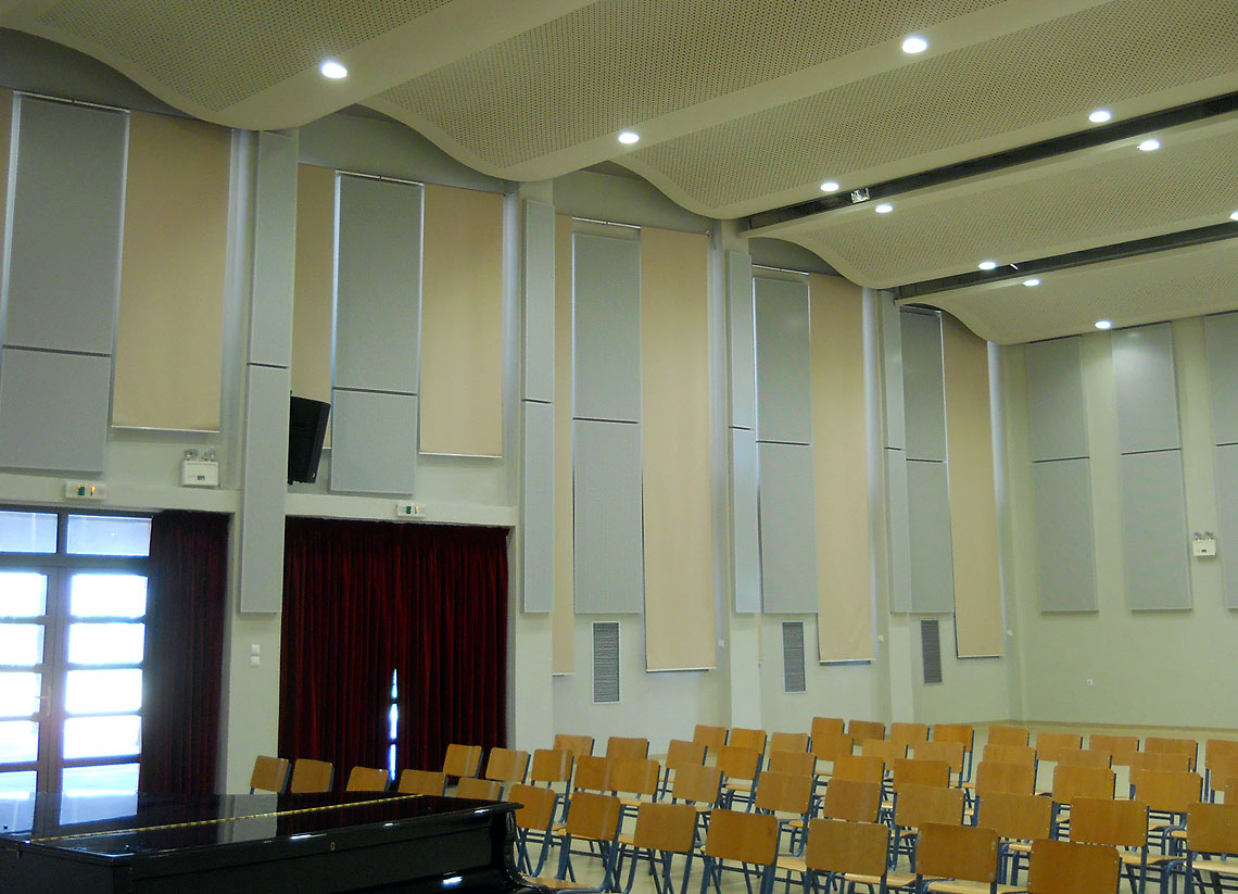 ΑΙΘΟΥΣΑ ΠΟΛΛΑΠΛΩΝ ΧΡΗΣΕΩΝ ΣΤΟ ΜΟΥΣΙΚΟ ΓΥΜΝΑΣΙΟ ΤΡΙΚΑΛΩΝ