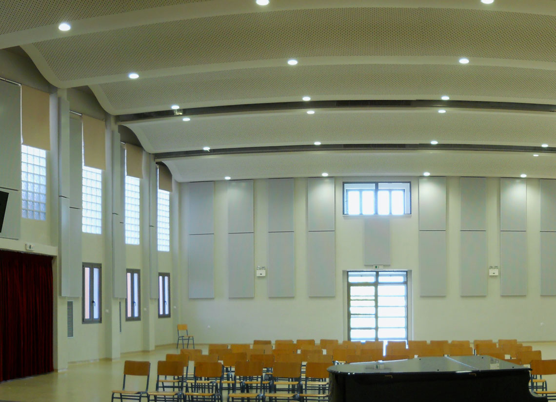 ΑΙΘΟΥΣΑ ΠΟΛΛΑΠΛΩΝ ΧΡΗΣΕΩΝ ΣΤΟ ΜΟΥΣΙΚΟ ΓΥΜΝΑΣΙΟ ΤΡΙΚΑΛΩΝ